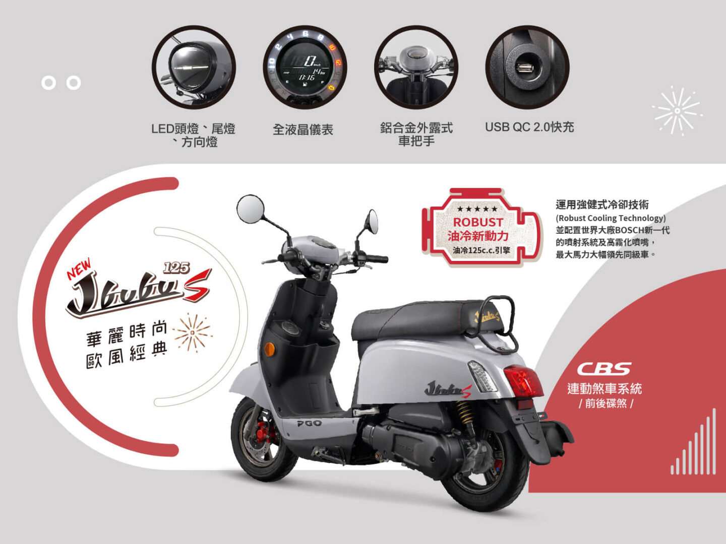 new J-bubu 125 - PGOSCOOTERS